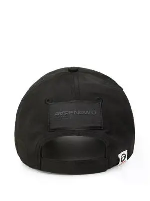 AAPE BY *A BATHING APE Moonface Embroidered Baseball Cap