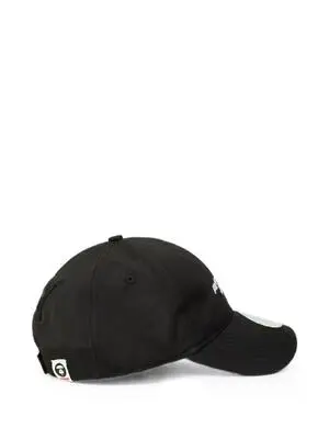 AAPE BY *A BATHING APE Moonface Embroidered Baseball Cap
