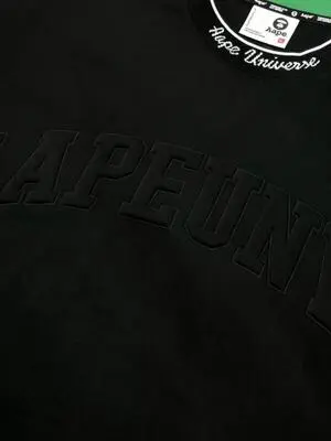 AAPE BY *A BATHING APE Embossed-logo Relaxed-fit T-shirt