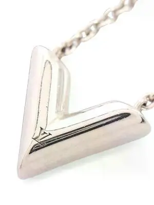 LOUIS VUITTON 2022 Brass Essential V Supple Necklace Costume Necklace