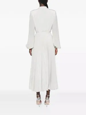 TOM FORD Polka-dot Pleated Maxi Dress