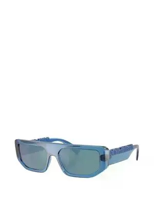 Dolce & Gabbana Logo Lettering Rectangle-frame Sunglasses