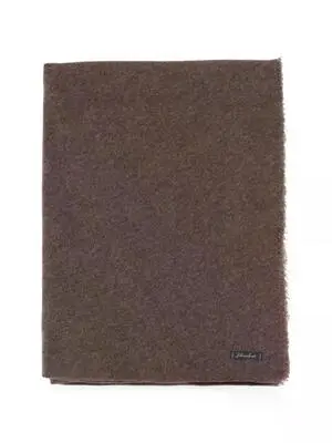 Faliero Sarti Frayed-edge Scarf - Brown
