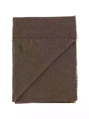 Faliero Sarti Frayed-edge Scarf - Brown