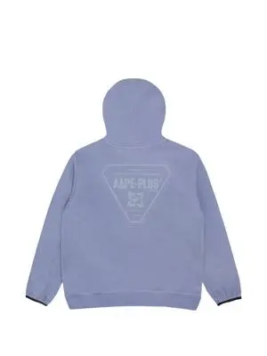 AAPE BY *A BATHING APE Logo-print Fleece Hoodie