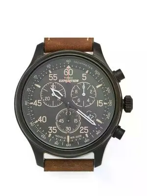TIMEX Expedition Indiglo Chronograph Watch - Brown