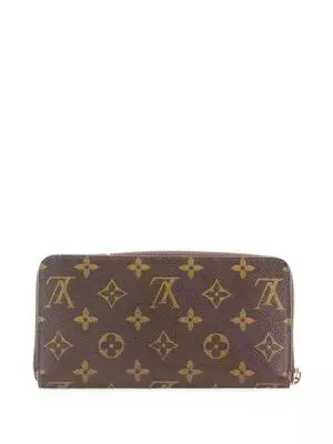 LOUIS VUITTON Zippy Wallet Monogram Canvas Small Wallets - Brown