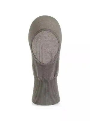 Rick Owens Ribbed-knit Cashmere Balaclava - Grey