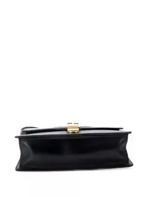Gucci Sylvie Leather Small Shoulder Bag - Black