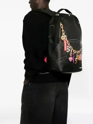 SPRAYGROUND Charm-print Shark Mouth Backpack