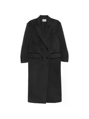 SYSTEM Double-breasted Peak-lapel Coat