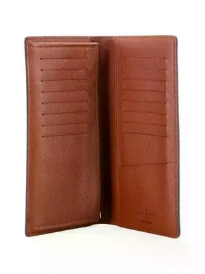 LOUIS VUITTON Brazza Wallet Monogram Canvas Small Wallets