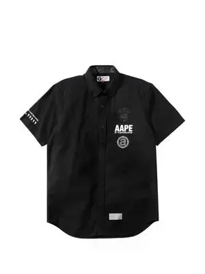 AAPE BY *A BATHING APE Button-down Shirt - Black