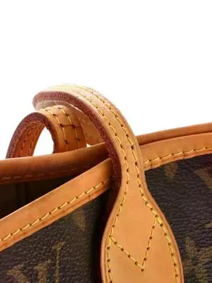 LOUIS VUITTON Monogram Canvas Mm Tote Bag - Brown