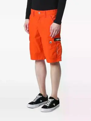 AAPE BY *A BATHING APE Logo-pocket Cargo Shorts