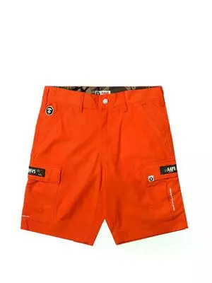 AAPE BY *A BATHING APE Logo-pocket Cargo Shorts