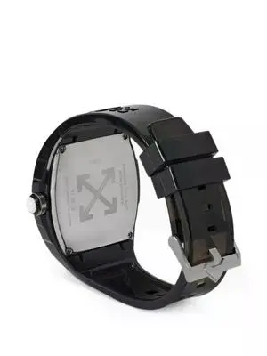 Off-White Beat Tonneau Watch - Black