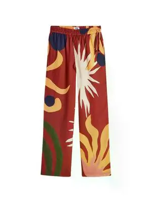 Scotch & Soda Graphic Print Drawstring Trousers