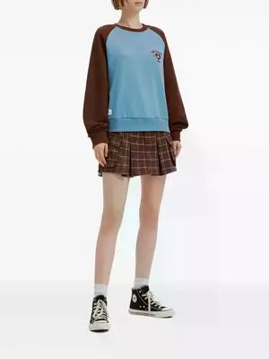 CHOCOOLATE Logo Print Raglan Sleeve Sweater