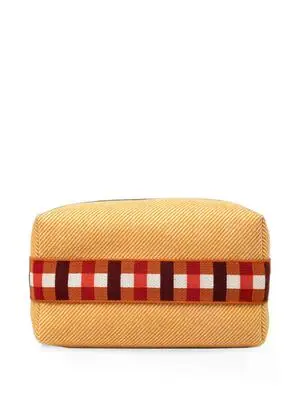 Hermès 2023-2025 Small Wool Bride A Brac Au Carre Case Vanity Bag