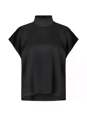 DRYKORN Satin Stand-up Collar Blouse