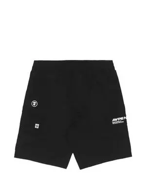 AAPE BY *A BATHING APE Moonface Cargo Shorts - Black