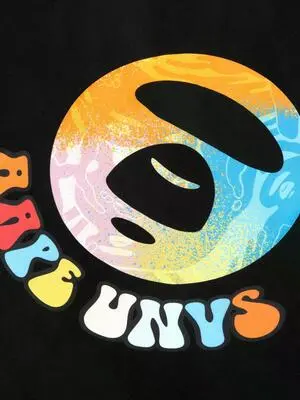 AAPE BY *A BATHING APE Moonface Graphic-print T-shirt