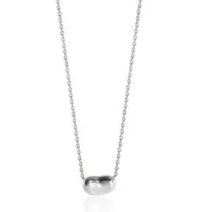 Tiffany & Co. Elsa Peretti Sterling Silver Bean Pendant Necklace - Sterling_silver