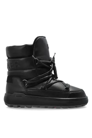 Bogner Leather Lace-up Snow Boots
