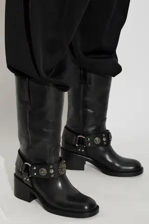 Chloé Dakota’ Leather Cowboy Boots