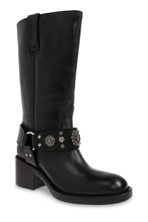 Chloé Dakota’ Leather Cowboy Boots