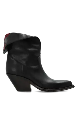 Chloé Azelan’ Leather Cowboy Boots