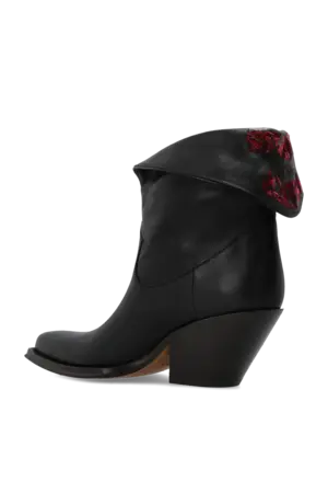 Chloé Azelan’ Leather Cowboy Boots