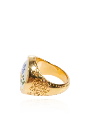 Chloé Bloomcraft Brass Ring - Gold