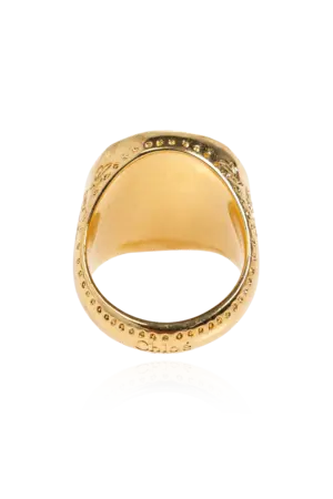 Chloé Bloomcraft Brass Ring - Gold