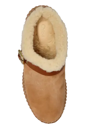 Chloé Nama’ Suede Platform Shoes