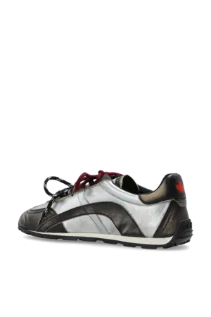 Dsquared2 Dc-642" Metallic Low Top Sneakers