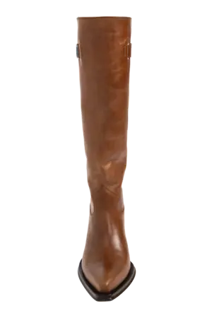 Chloé Azelan’ Leather Cowboy Boots