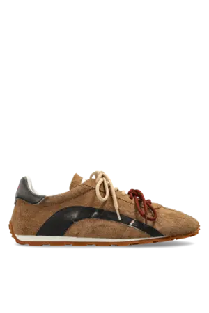 Dsquared2 Dc-642" Suede Low-top Sneakers - Brown