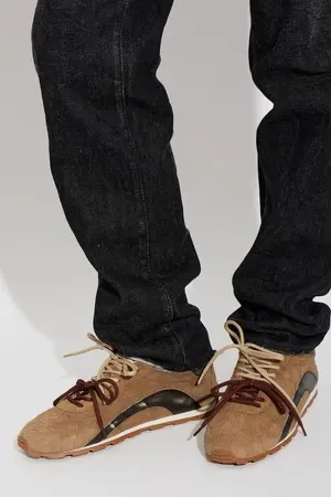 Dsquared2 Dc-642" Suede Low-top Sneakers - Brown