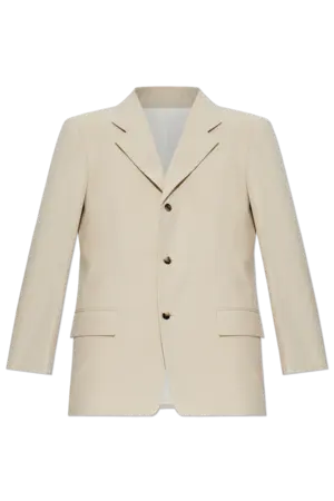 Bottega Veneta Wool Blazer With Notch Lapels