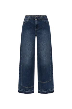 Baum Und Pferdgarten Niema Wide Leg Jeans - Navy Blue