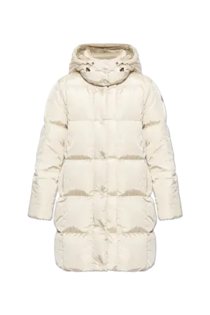 Moncler Moncler 'Litte' Down Puffer Coat Cream