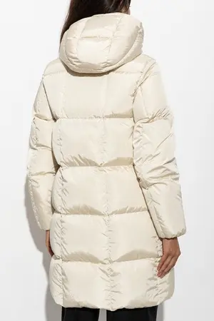 Moncler Litte' Down Puffer Coat - Cream