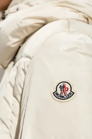 Moncler Litte' Down Puffer Coat - Cream