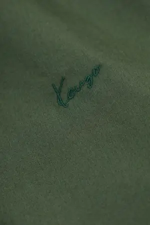 Kenzo Cotton Top With Embroidered Logo