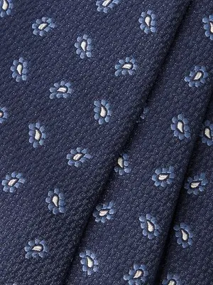 Zegna 8cm Paisley Silk-jacquard Neck Tie