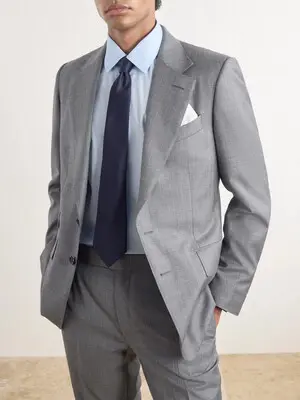 Zegna 8cm Silk-jacquard Neck Tie