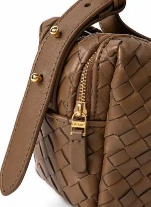ELLEME Trousse Woven Leather Shoulder Bag