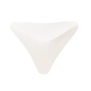 MOOREA SWIM Low Waist Brief Premium French Fabric - White